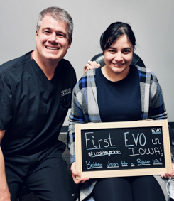 Wolfe Clinic Refractive Surgeon Places Iowa's First EVO ICL