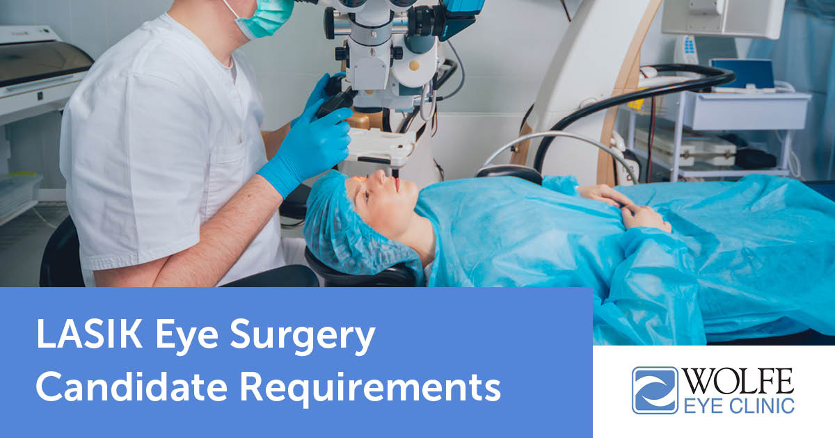 LASIK Eye Surgery Candidate Requirements - Wolfe Eye Clinic